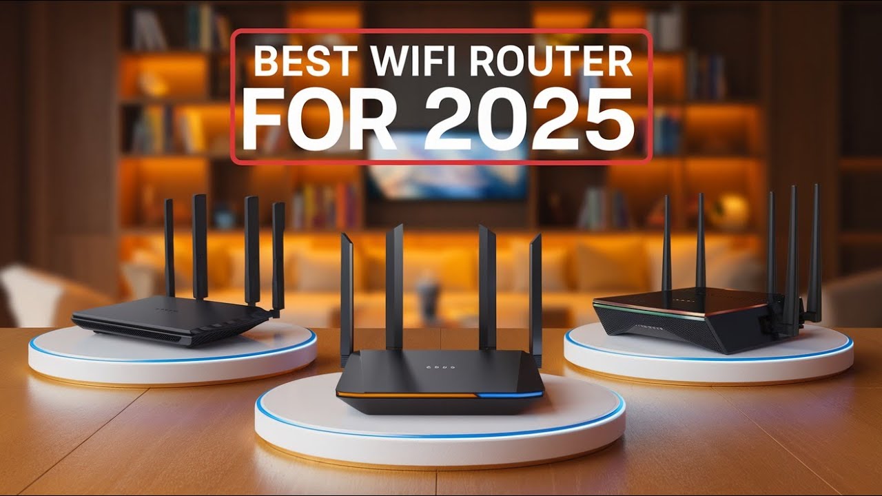 Best WiFi Routers in 2025: Top 5 Picks for Speed & Reliability! - YouTube
