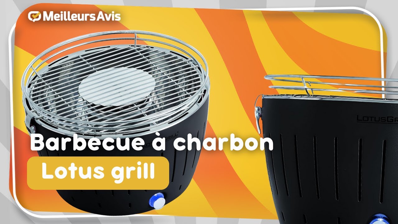 Lotus Grill : Le Barbecue à Charbon Révolutionnaire ! - YouTube