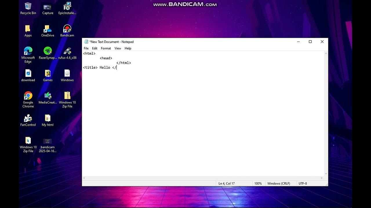 How to make hello world - YouTube