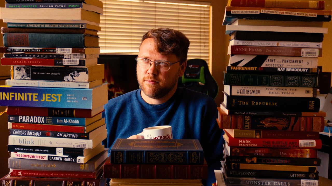 I ACTUALLY read 500 books in 5 years, here's how - YouTube