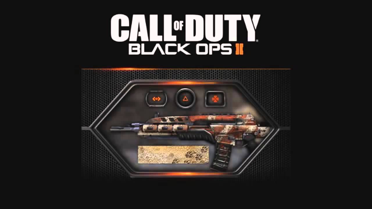 NEW Black Ops 2 CAMOS Pack A Punch, Aqua, Glam, Rouge, Breach, Desert ...
