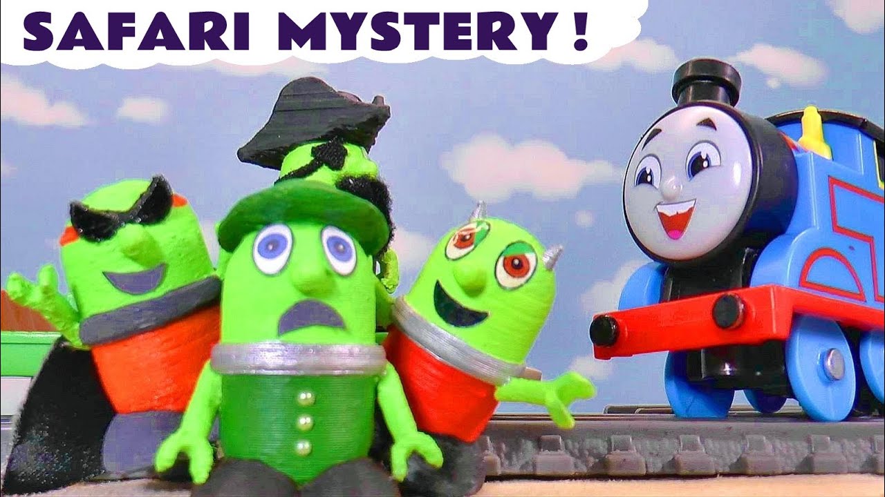 Toy Train Mystery Safari Story With The Funlings - YouTube