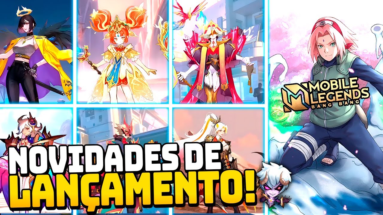 𝗡𝗢𝗩𝗜𝗗𝗔𝗗𝗘𝗦 𝗗𝗘 𝗟𝗔𝗡𝗖̧𝗔𝗠𝗘𝗡𝗧𝗢! NOVA HERÓINA SKIN DA SAKURA! NOVAS SKINS ...