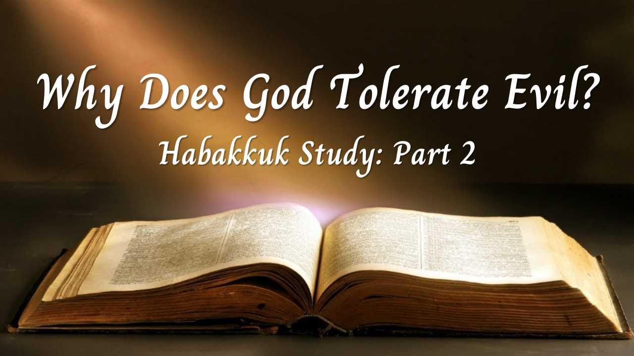 Why Does God Tolerate Evil? - YouTube