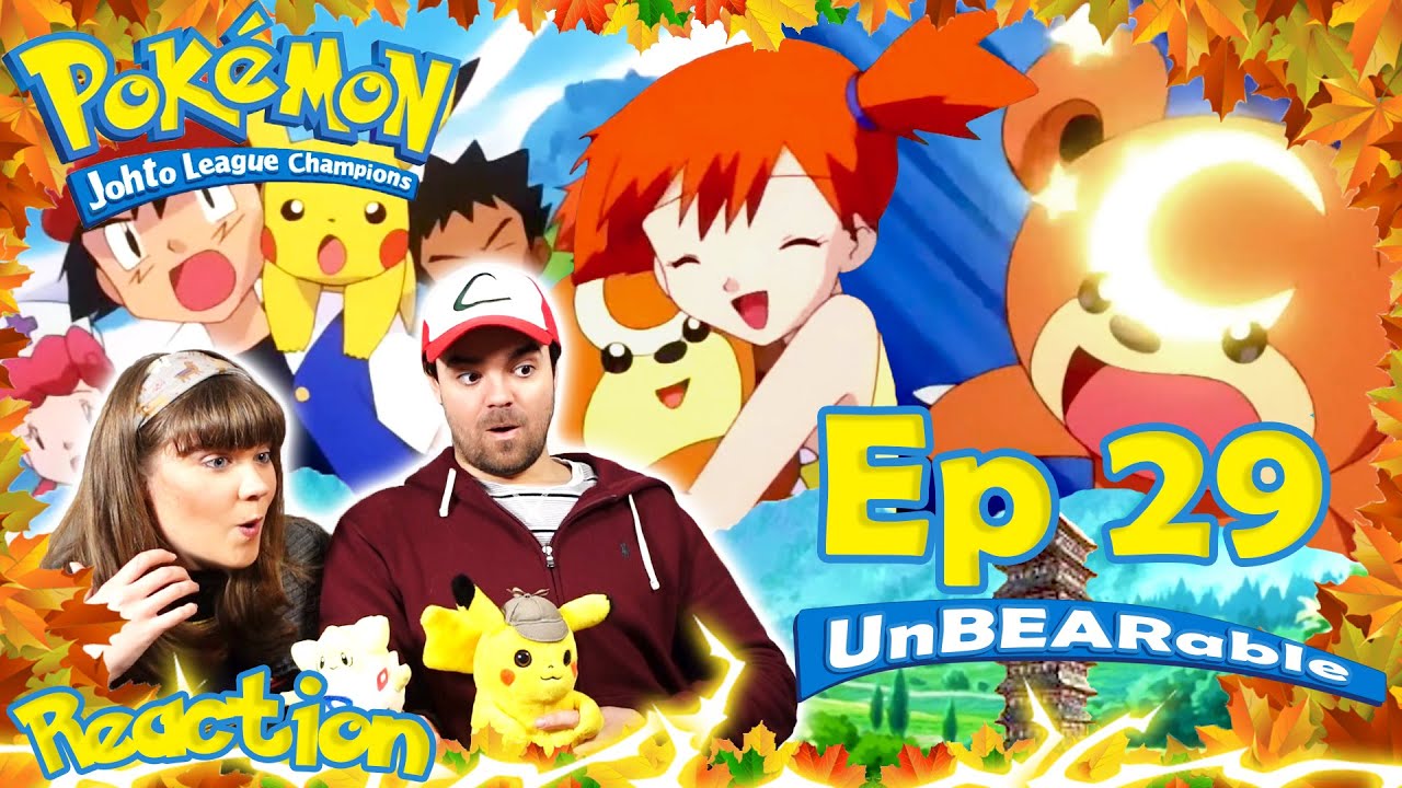Evil Teddiursa! - Pokémon: Johto League Champions Episode 29 Reaction ...