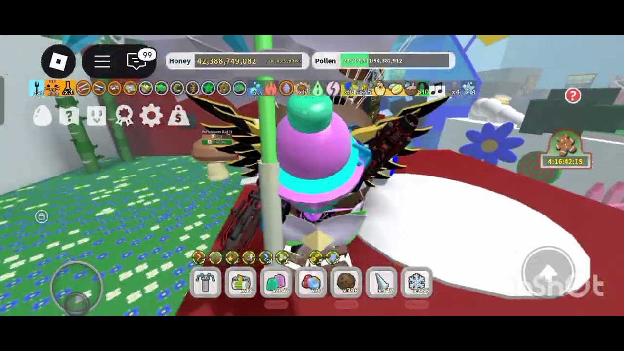 Progressing in the stick bug quest in bee swarm simulator - YouTube