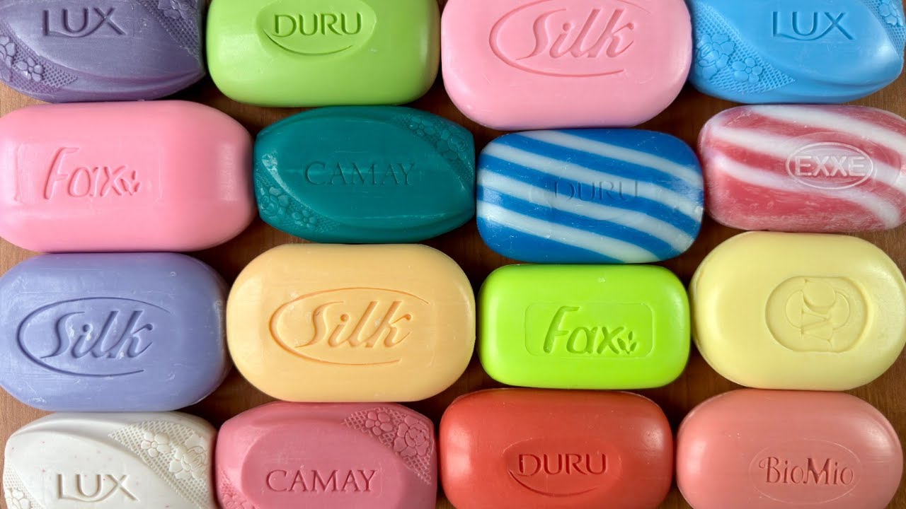 ASMR soap opening HAUL.unpacking soaps.many pretty soaps unboxing ...