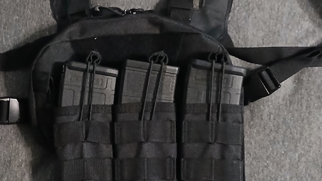 Temu tactical chest rig. - YouTube