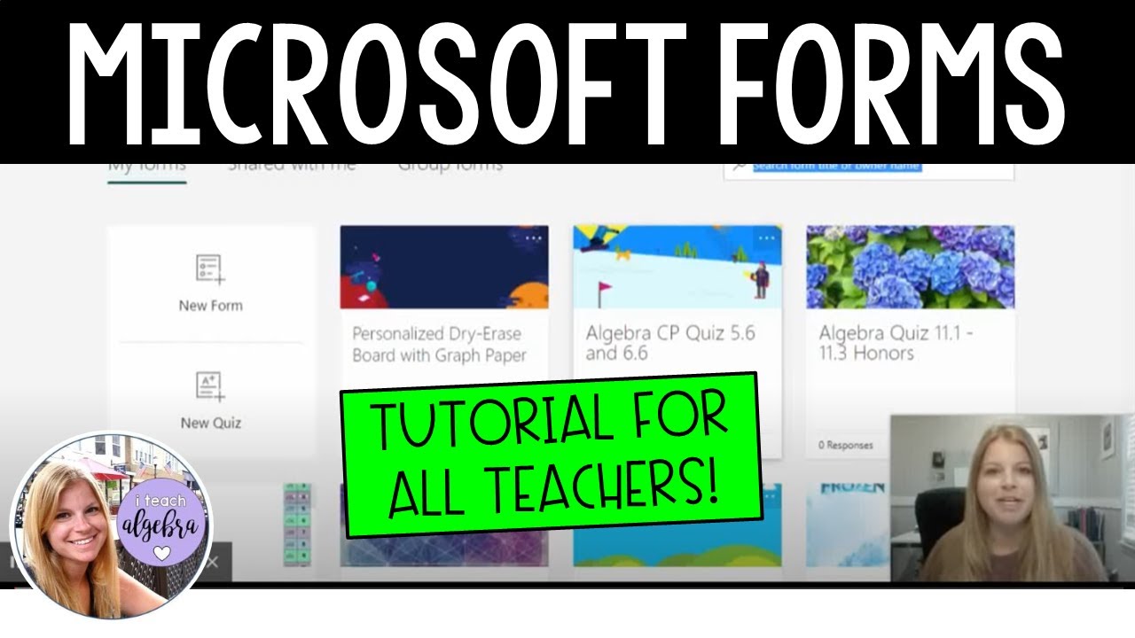 Using Microsoft Forms For Homework Quizzes And Tests YouTube Using Microsoft Forms For Homework Quizzes And Tests YouTube