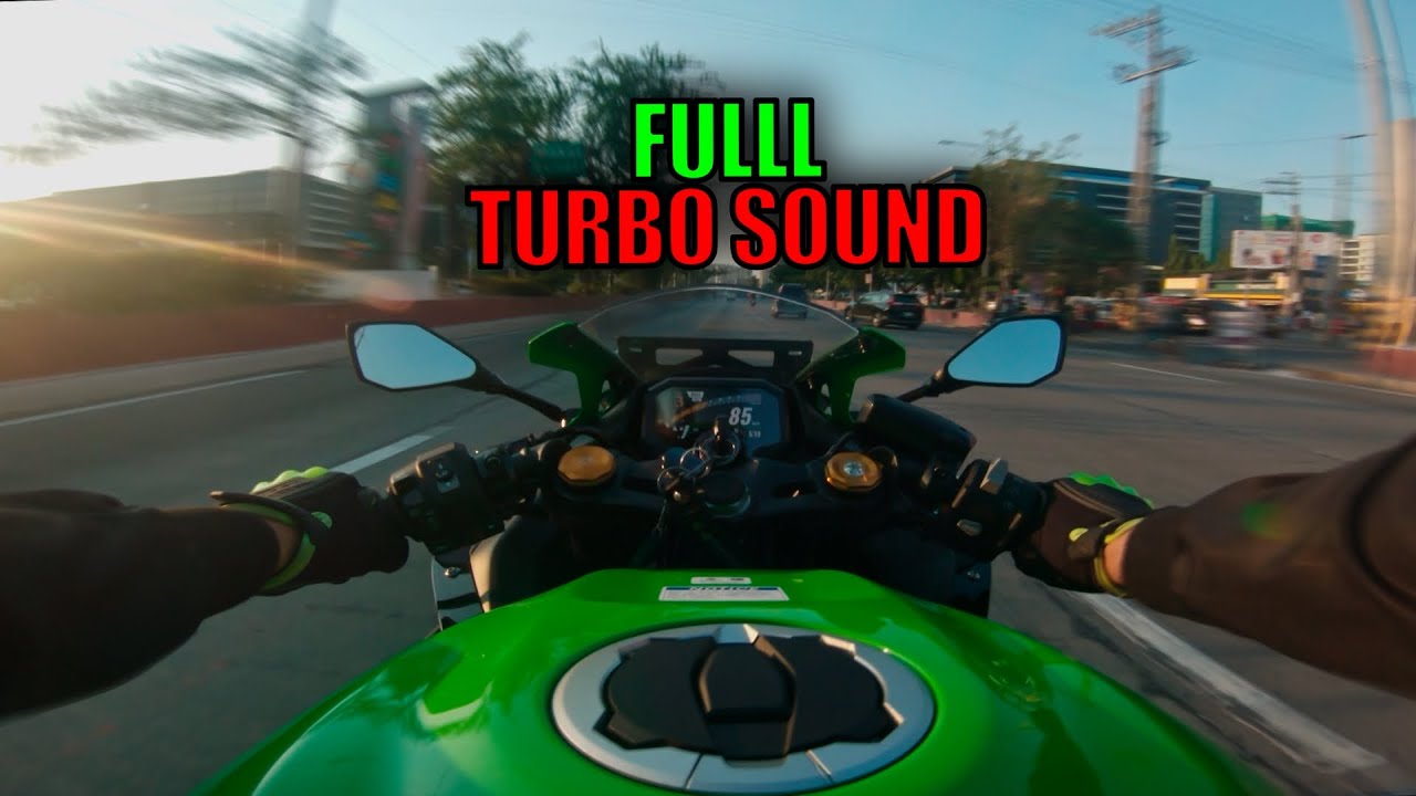 Kawasaki Ninja ZX4RR Pure Stock Exhaust Sound - YouTube