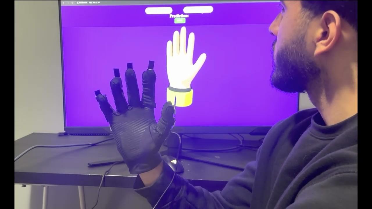 Smart Sign Language Glove Translator - YouTube