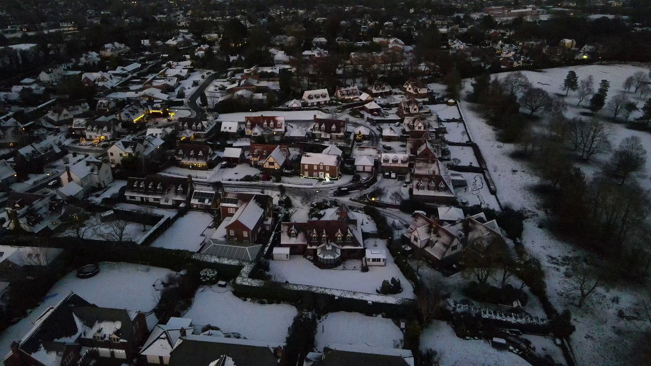 Snow in Warrington (4K) - YouTube