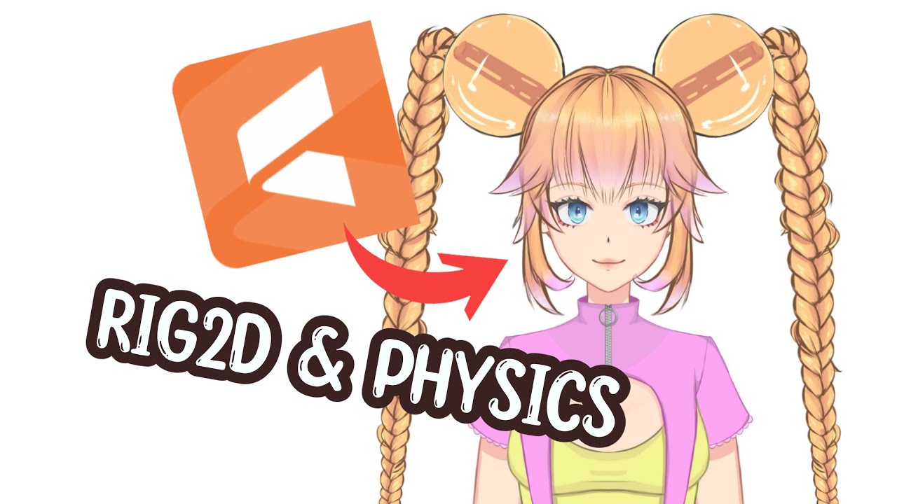 Kali Kariumu VTUBER Physics & Rig2D showcase - YouTube