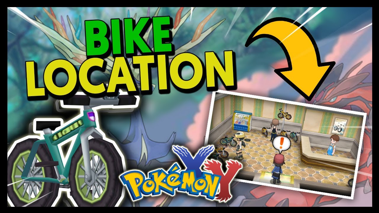 HOW TO GET A BIKE ON POKEMON X AND Y - YouTube