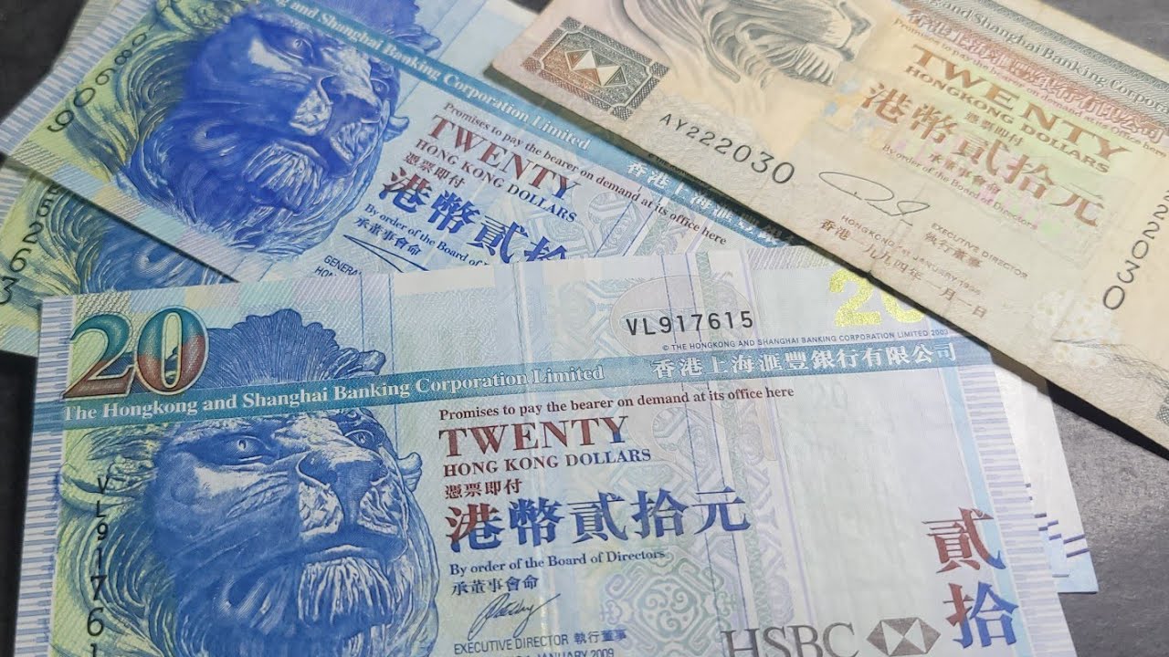 HSBC $20 Banknotes - YouTube