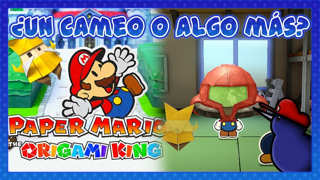 ¡Cameo de Metroid en el nuevo Paper Mario! ¿Una señal? | Opinión - YouTube