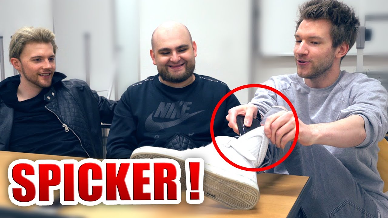 Die besten SPICKER - Methoden in der Schule - YouTube