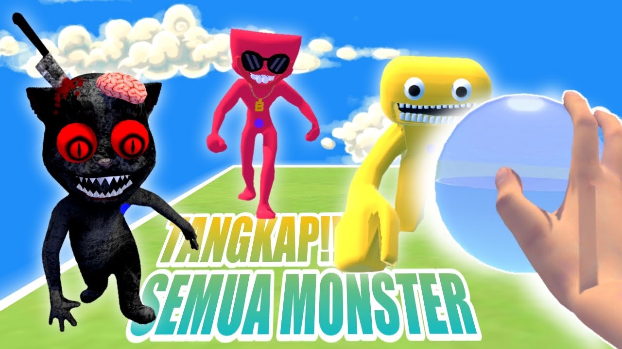 Monster Satu Tronton Kita Tangkap Pakai Bola Pokemon! - BanBan Monster ...