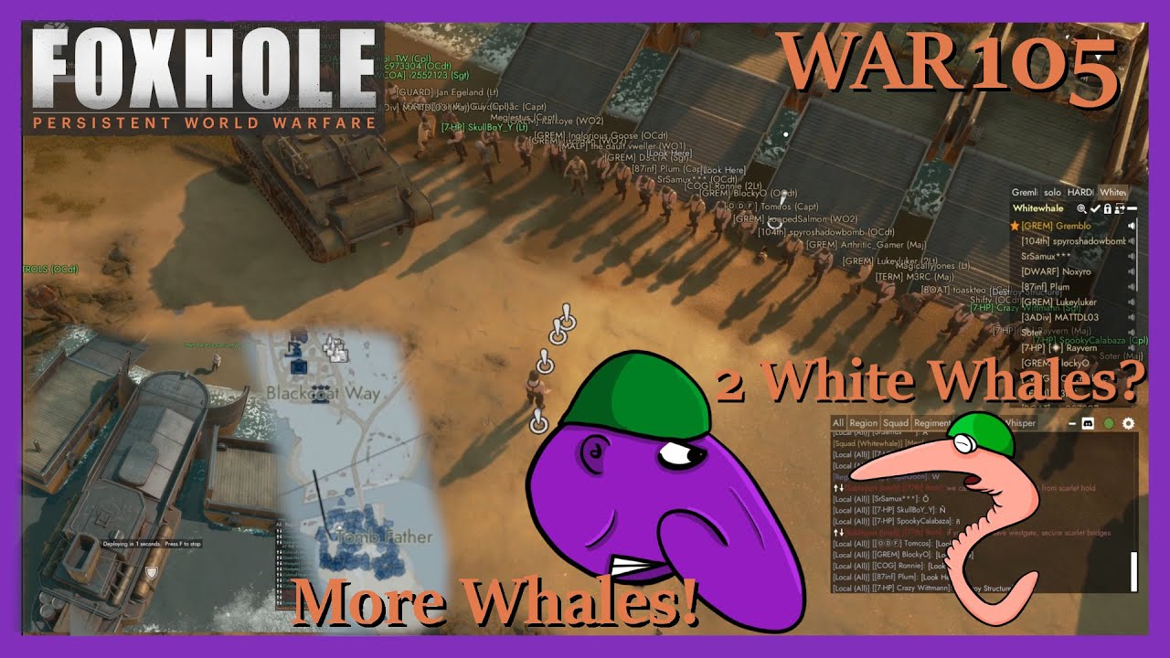Foxhole Epic Duo White Whale Landing - YouTube