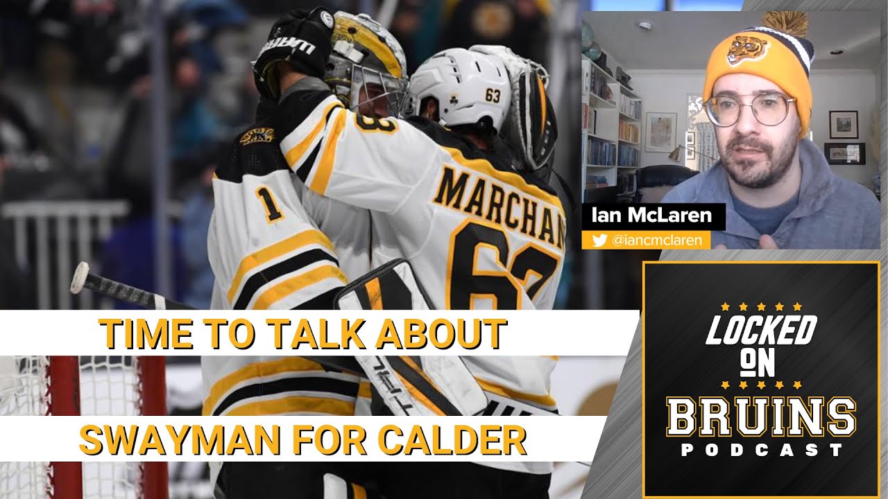 Jeremy Swayman Belongs in Calder Trophy Conversation - YouTube