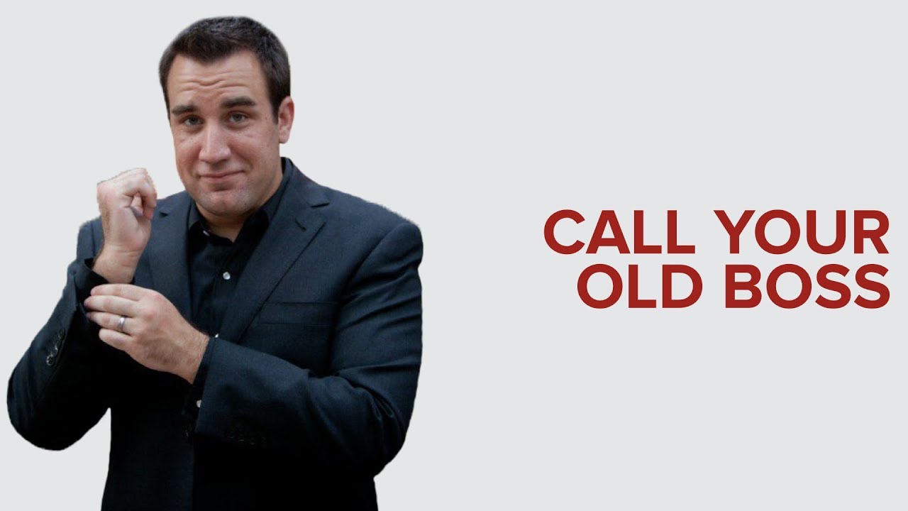 NETWORKING TIP CALL YOUR OLD BOSS - YouTube