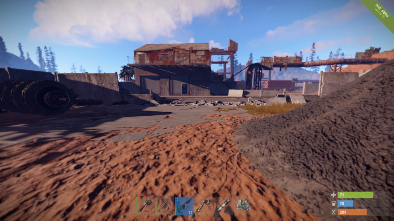 RUST solo survival #7 - YouTube