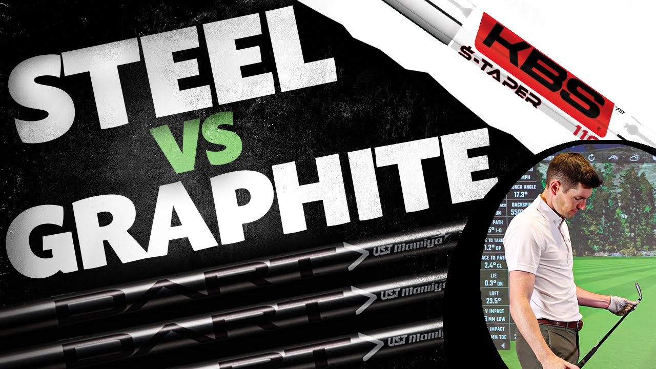 Steel vs. Graphite iron shaft test // I did not expect this! - YouTube