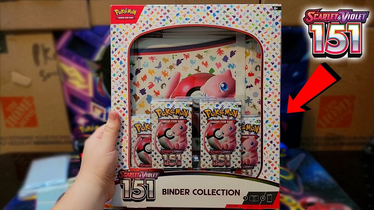 Pokemon 151 Binder Collection Opening!! - YouTube