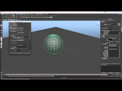 Maya Wire Render With Mental Ray - YouTube