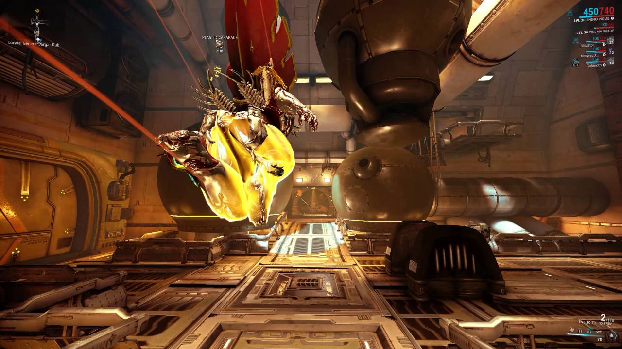 Warframe Sortie Sargas ruk INSTAKILLED 1 HIT - YouTube