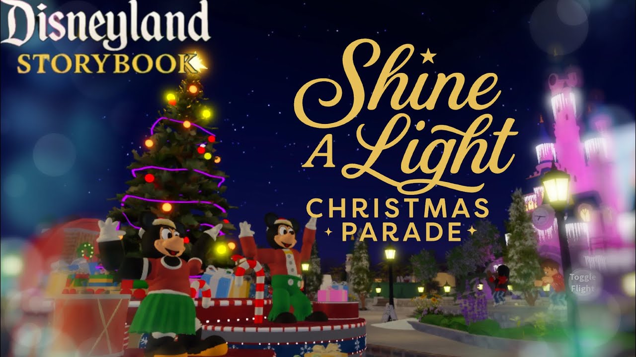 Shine a light Christmas parade! Winter holiday 5 #1 / Roblox #238 - YouTube