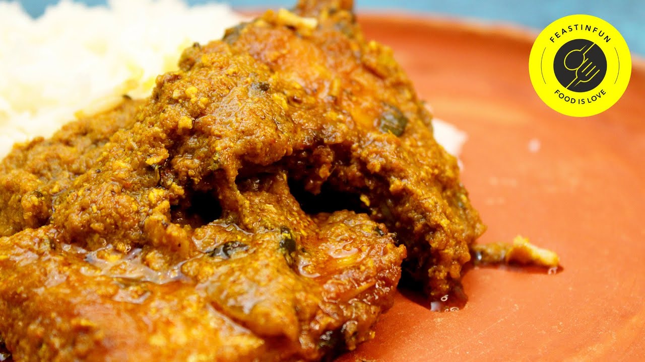 Bhuna Fish Recipe | Smokey Fish Curry | Feastinfun - YouTube