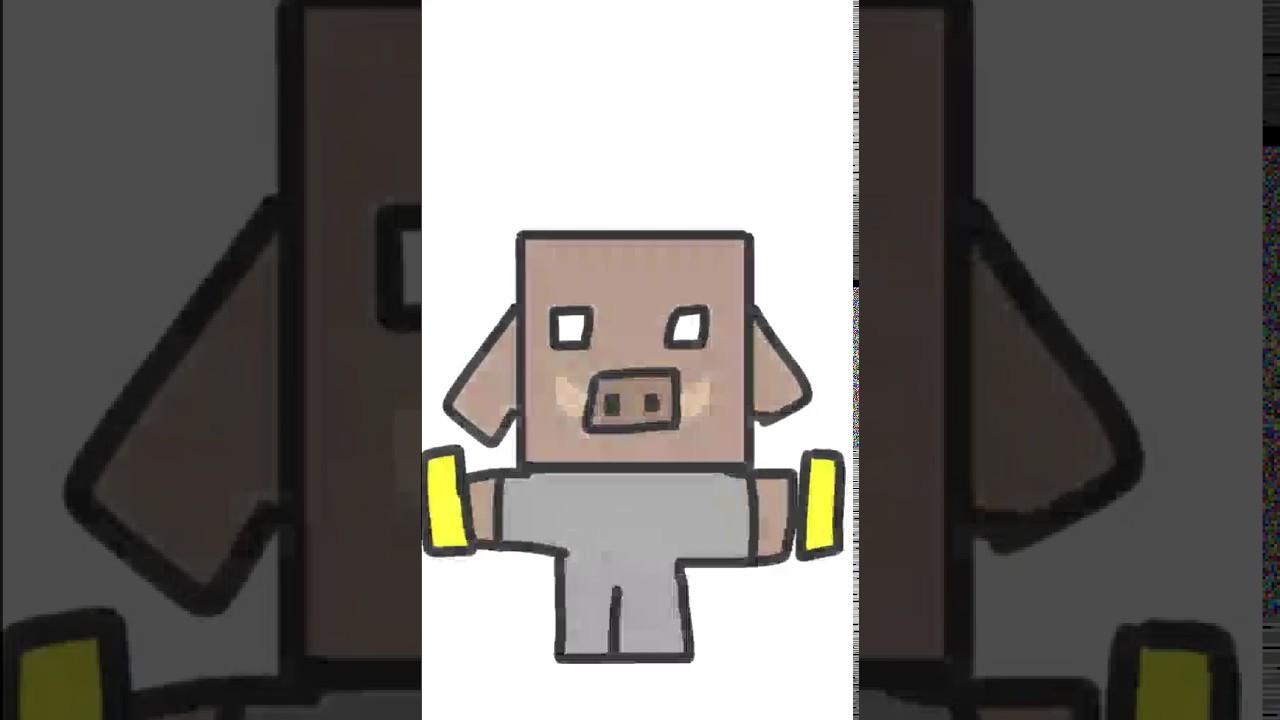 Fan Art #1: Minecraft - Piglin - YouTube
