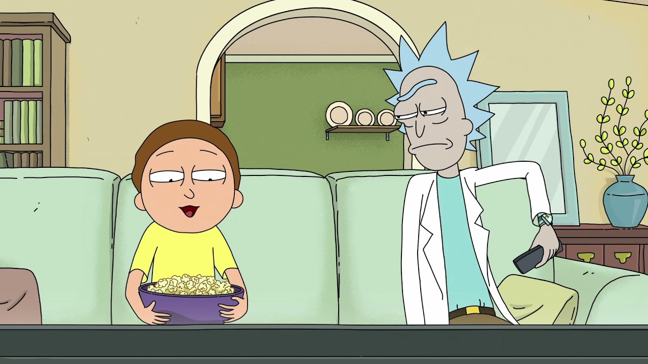 When Wolf Rick and Morty 5x02 - YouTube