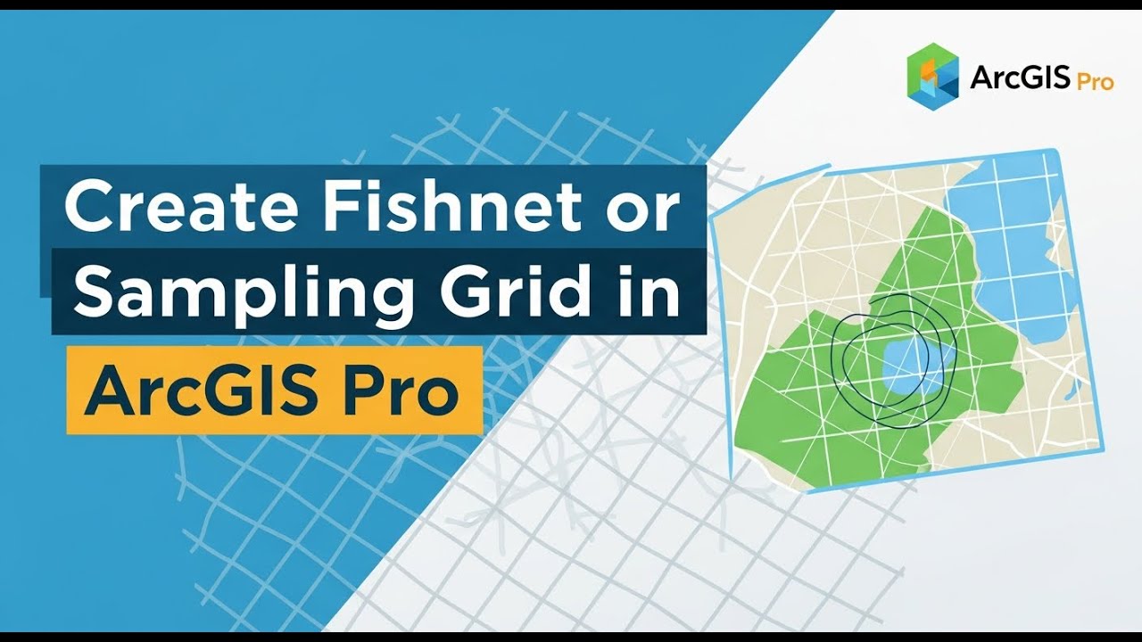 Create Fishnet Or Sampling Grid in ArcGIS Pro - YouTube