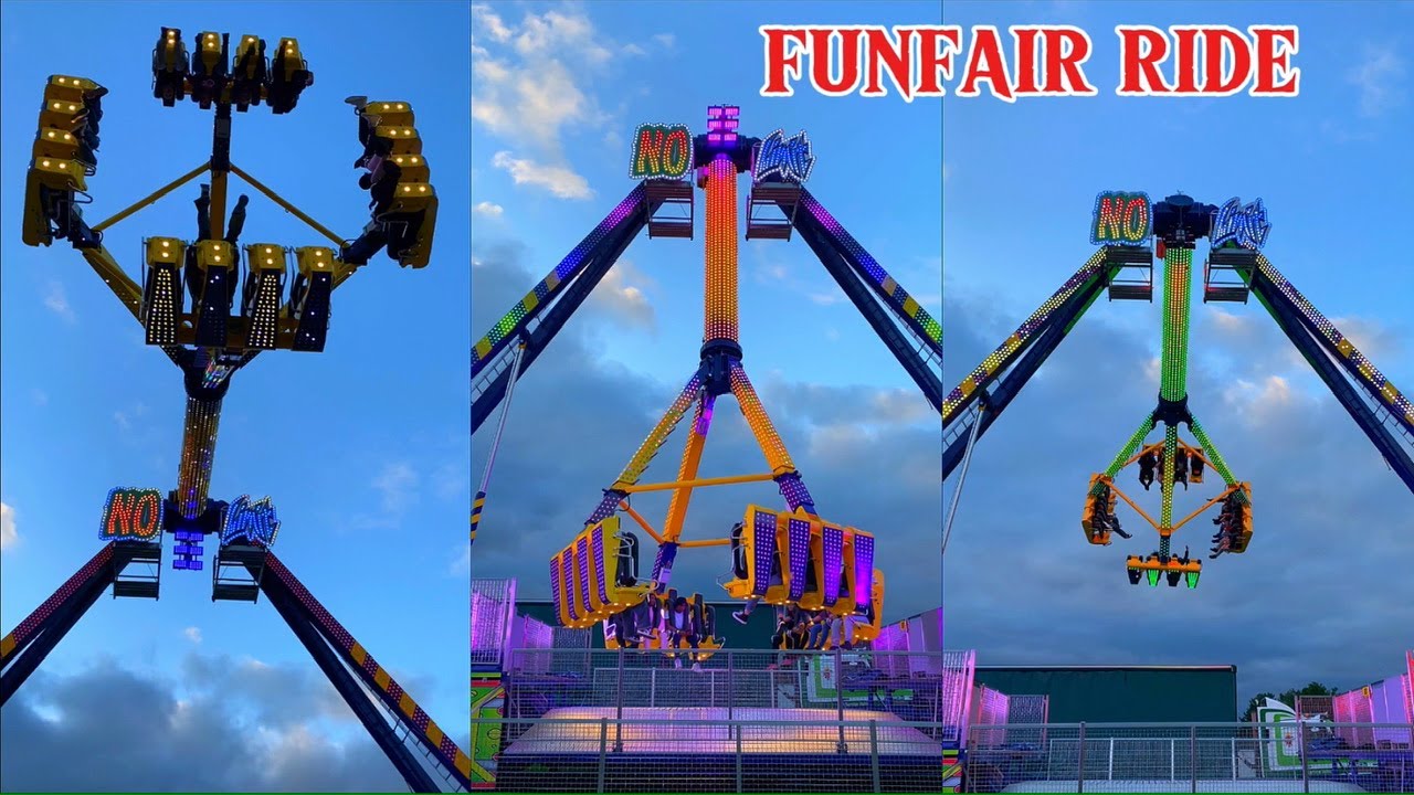 Cool London Funfair Ride No Limit | Fairground Rides - YouTube