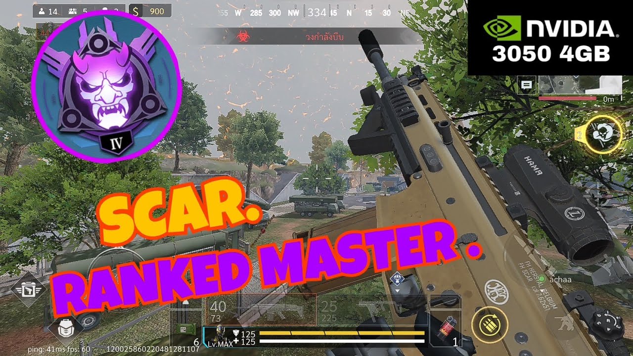 Blood Strike | SCAR เกมตึงใน Ranked MASTER. | 60 FPS - YouTube