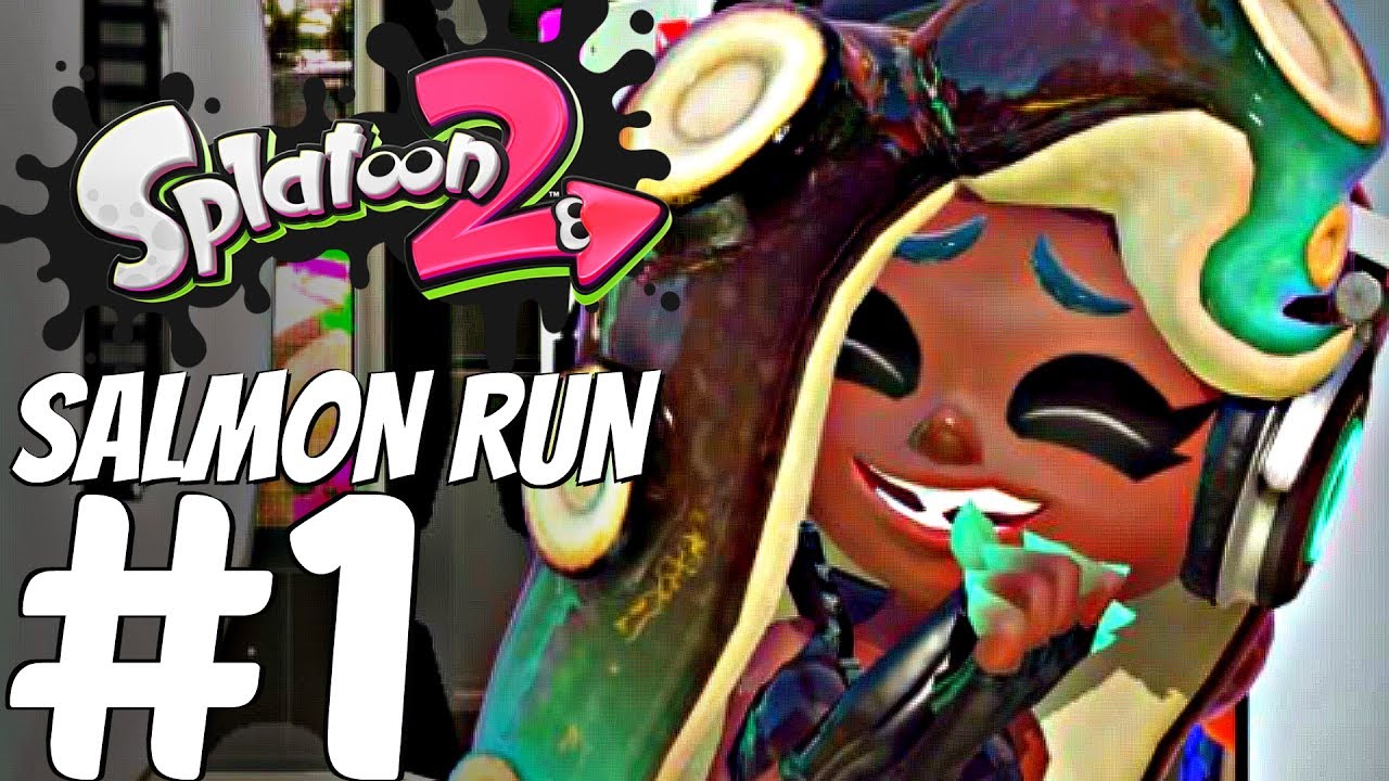 Splatoon 2 - Salmon Run Gameplay Walkthrough Part 1 - Co-op (Horde Mode ...