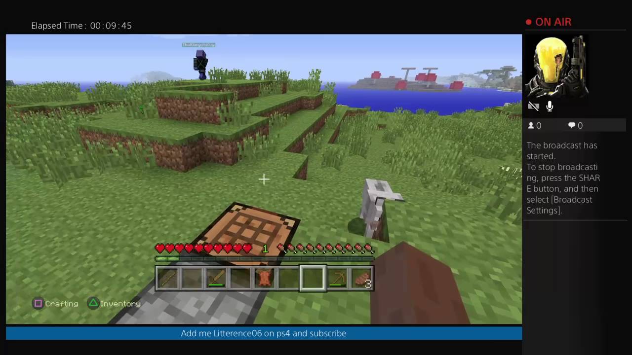 Minecraft ps4 with friends - YouTube