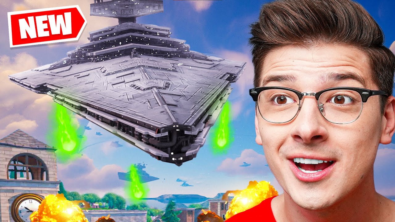 New *STAR DESTROYER* Update in Fortnite! - YouTube