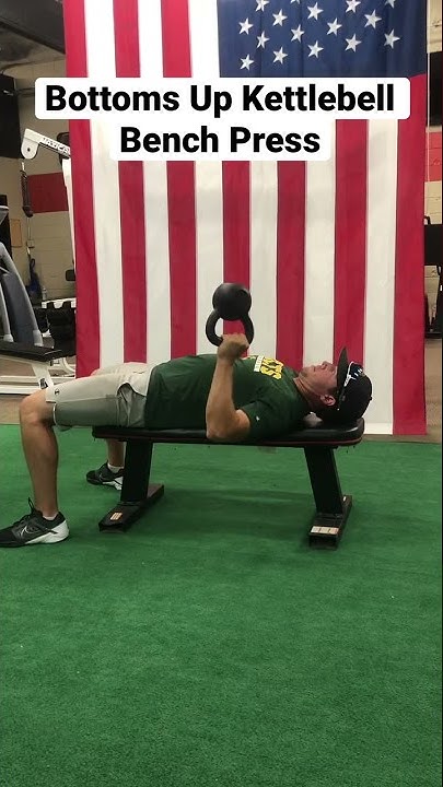 Bottoms Up Kettlebell Bench Press - YouTube