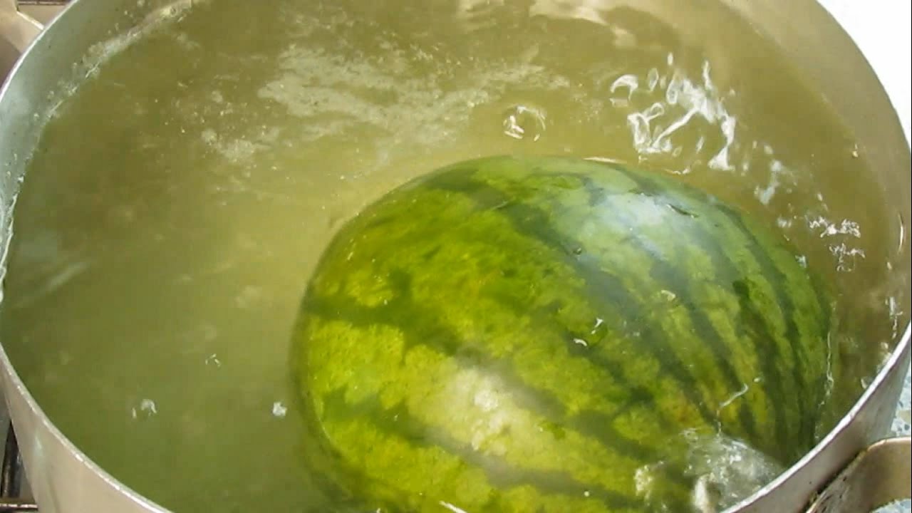 ЧТО БУДЕТ ЕСЛИ СВАРИТЬ АРБУЗ? What will happen if you boil a watermelon ...