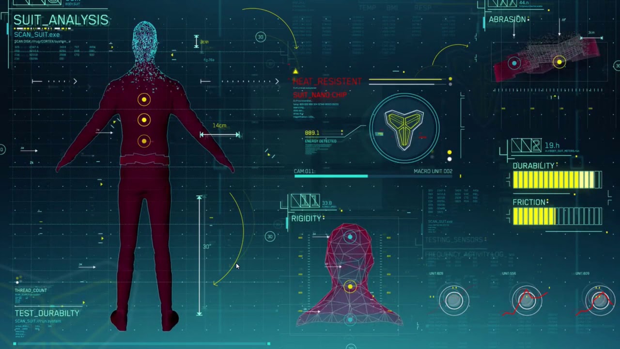 STAR labs monitor motion graphic - YouTube
