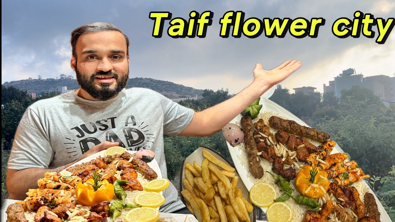 Saudi Arabia Taif flower garden from. 1989 and turkey f ood restaurant ...