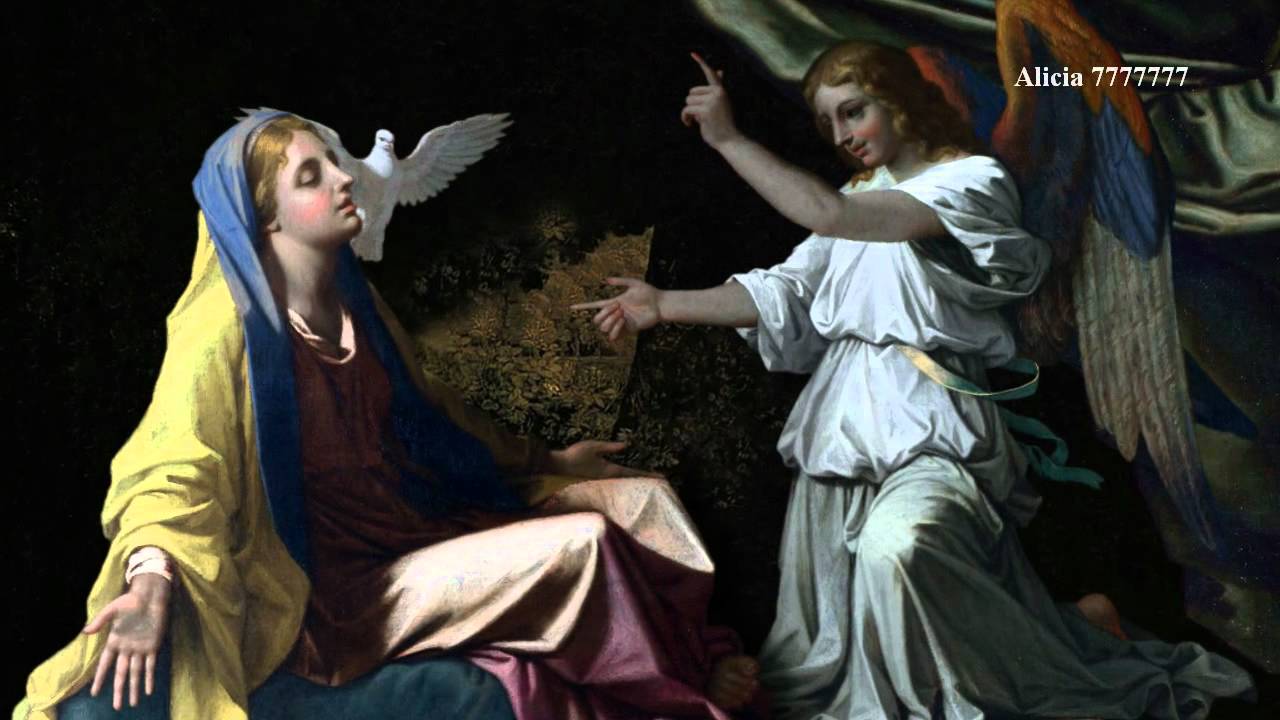 Nicolas Poussin "The Annunciation" 3D - YouTube