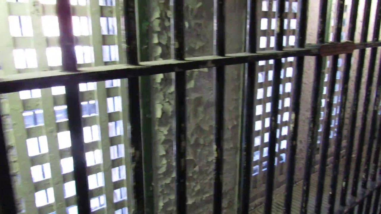Delaware County's old jail and sheriff's residence - YouTube