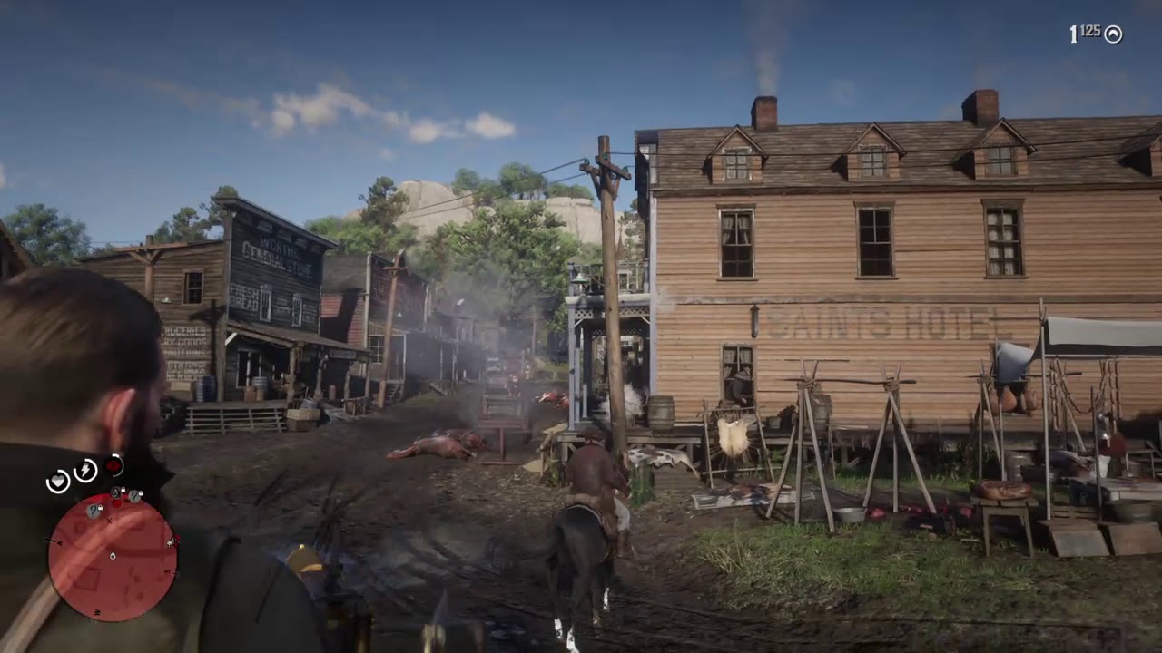 Red Dead Redemption 2 - The Mass Shooting of Valentine - YouTube