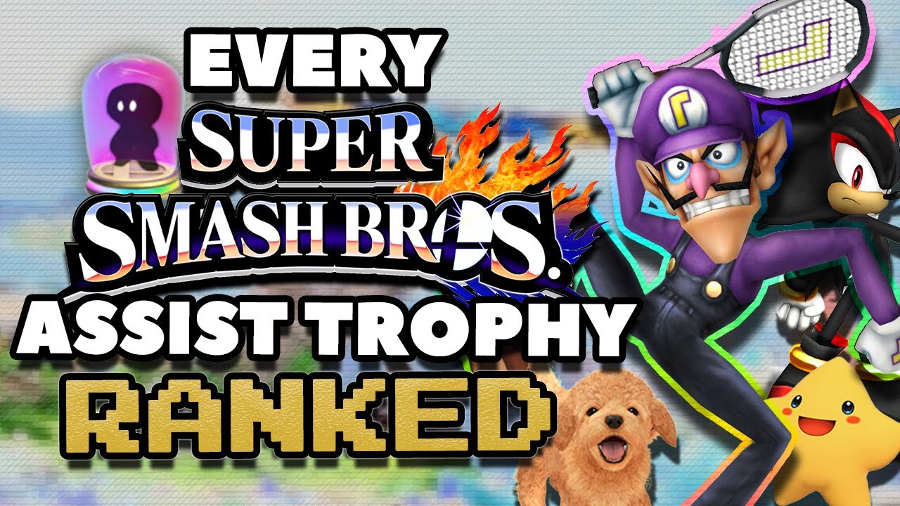 Top 75 Smash Bros. Assist Trophies (Every Assist Trophy Ranked) - YouTube