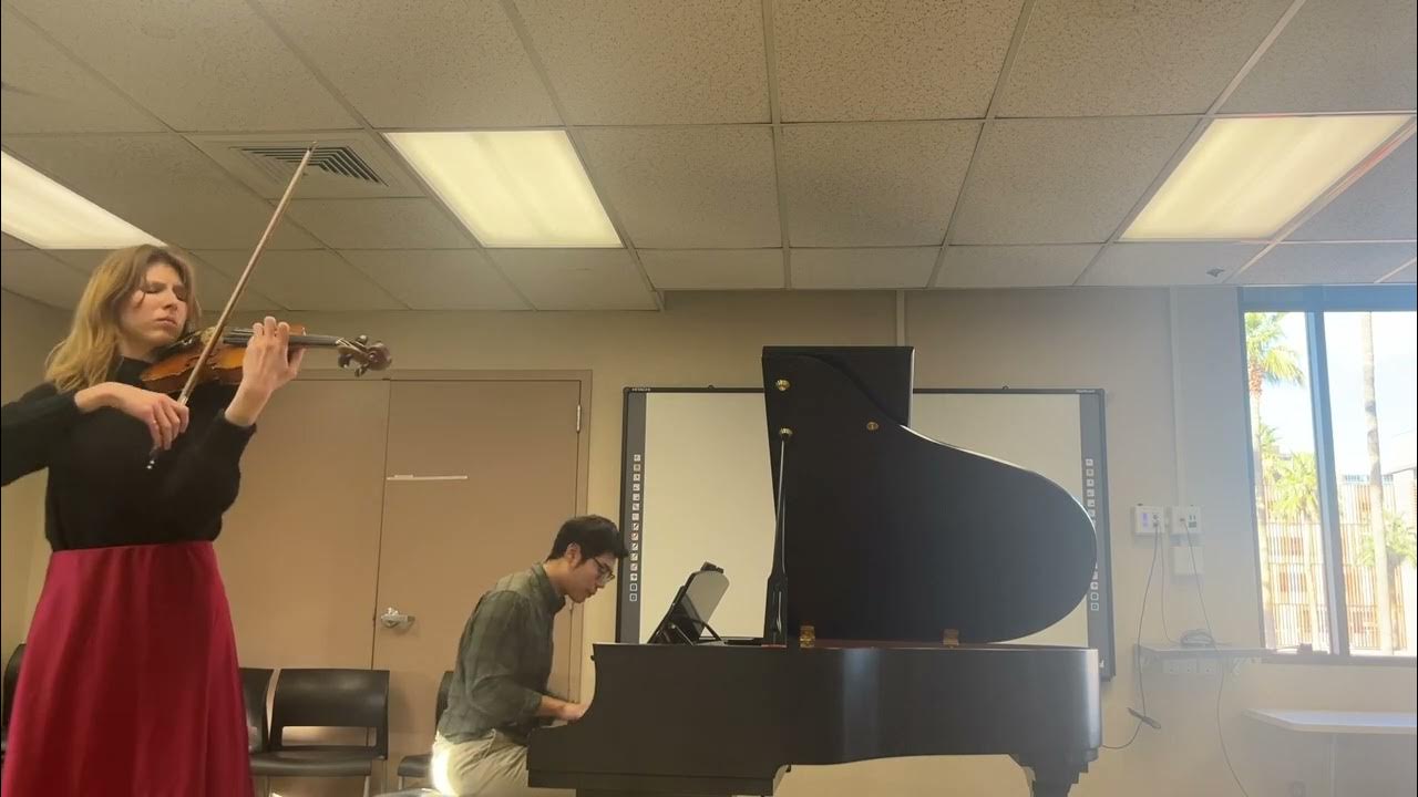 Olivia Bolles Korngold Violin Concerto mvt 1 - YouTube