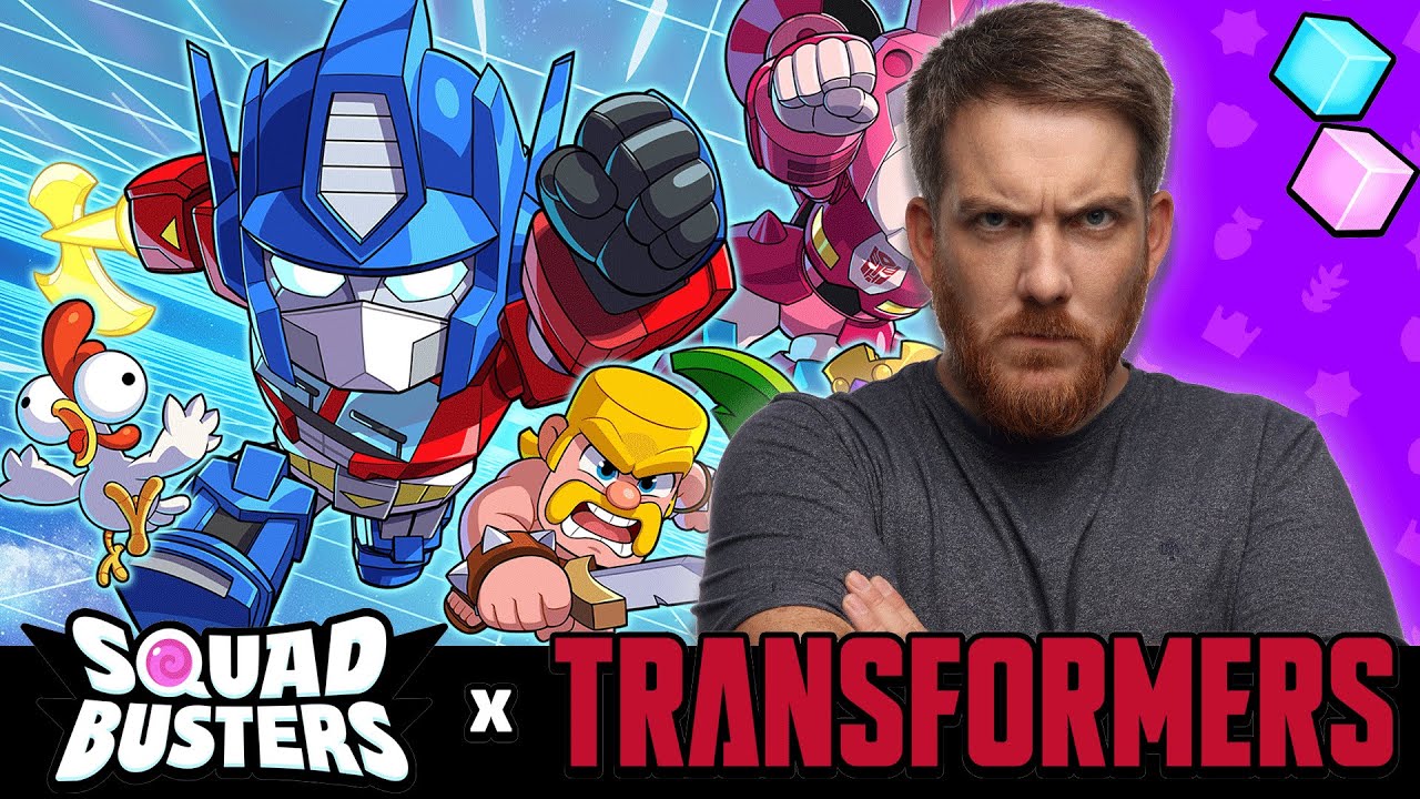 OFFICIEL ! Les TRANSFORMERS reviennent sur SQUAD BUSTERS ! - YouTube